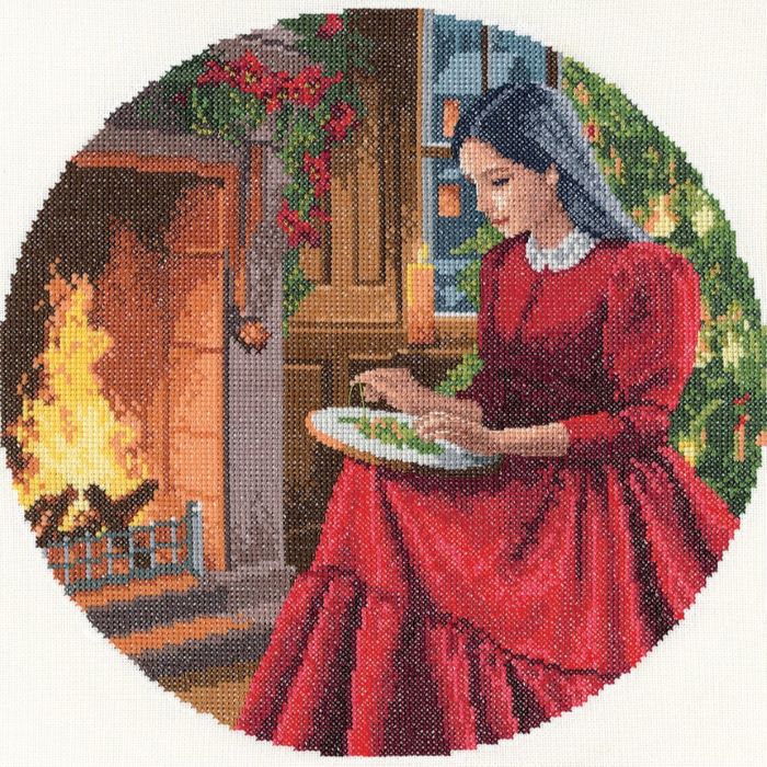 Catherine Cross Stitch Kit, Heritage Crafts - John Clayton Elegance ...