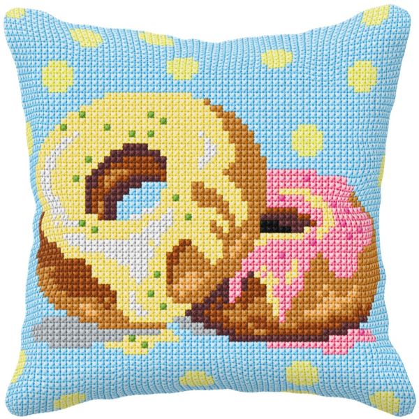 Donuts CROSS Stitch Tapestry Kit, Orchidea ORC.99083 – Sew Inspiring UK