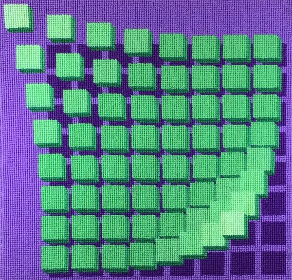 Forty Shades of Green COUNTED Tapestry Needlepoint Kit, Appletons – Sew ...