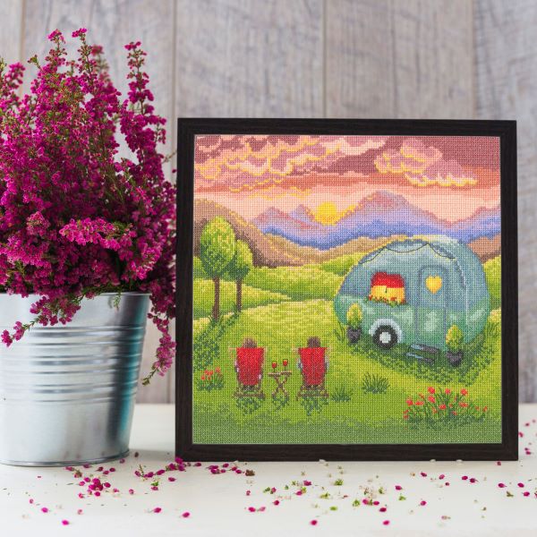 Our Happy Place Cross Stitch Kit, Bothy Threads – Sew Inspiring UK