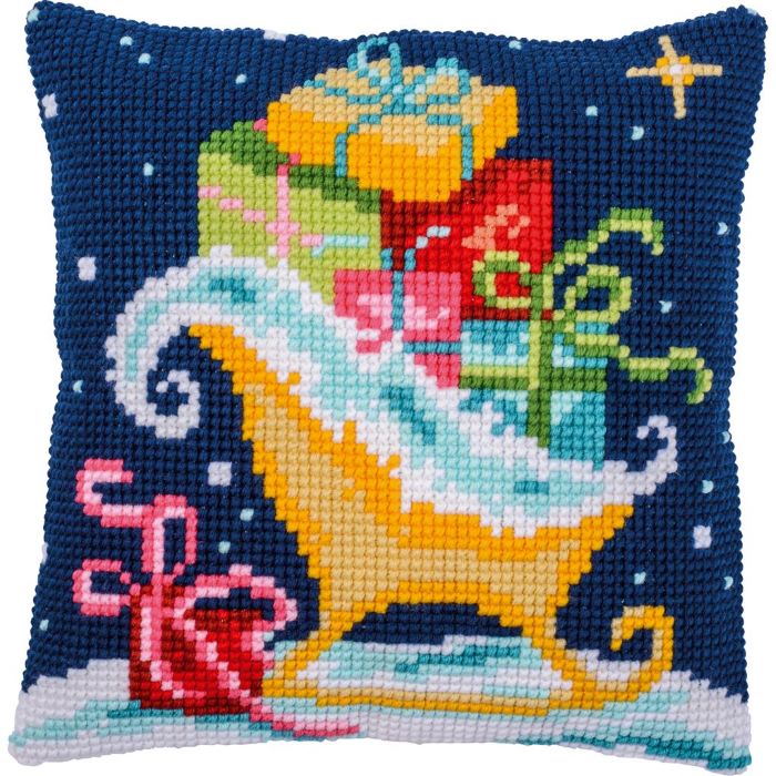 Sleigh CROSS Stitch Tapestry Kit, Vervaco PN-0206951 – Sew Inspiring UK