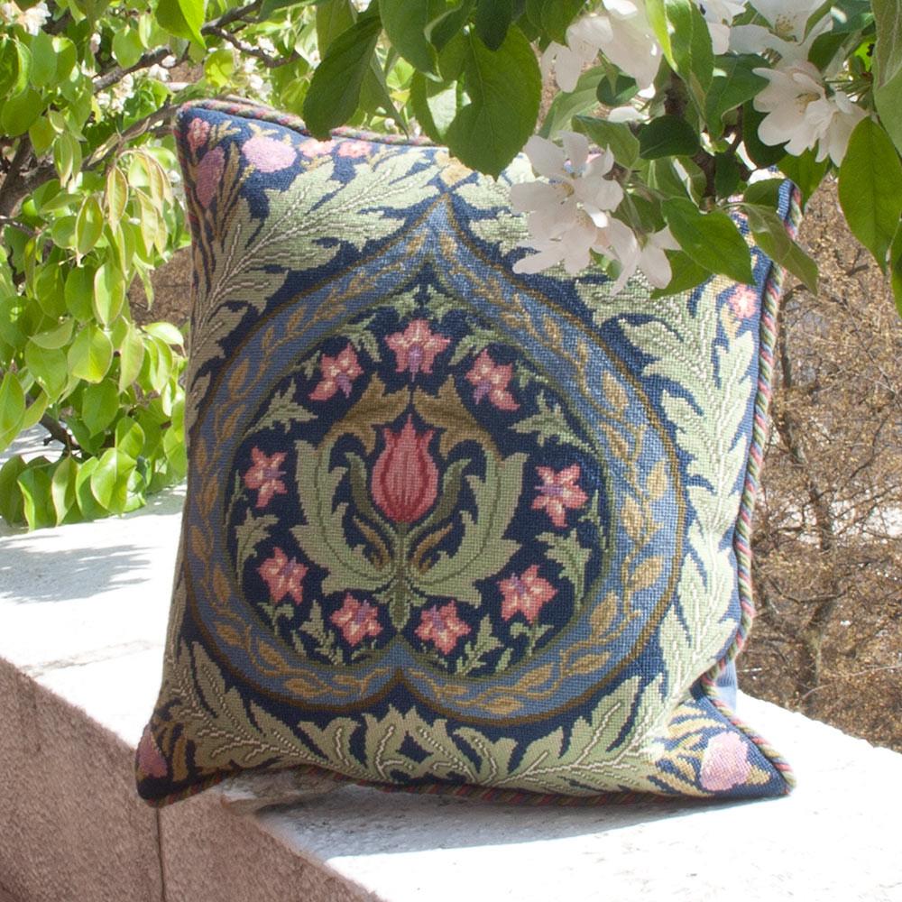 Beth Russell Needlepoint Kit Tapestry Kit, William Morris, Eden Blue ...