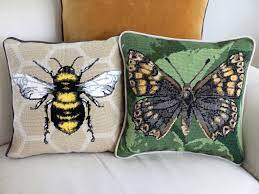 Bee on Honeycomb Tapestry Kit, Cleopatra's Needle – Sew Inspiring UK