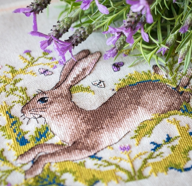 Hare Cross Stitch Kit, Merejka K-147 – Sew Inspiring UK