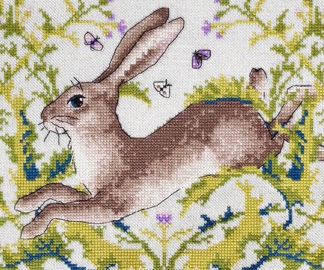 Hare Cross Stitch Kit, Merejka K-147 – Sew Inspiring UK