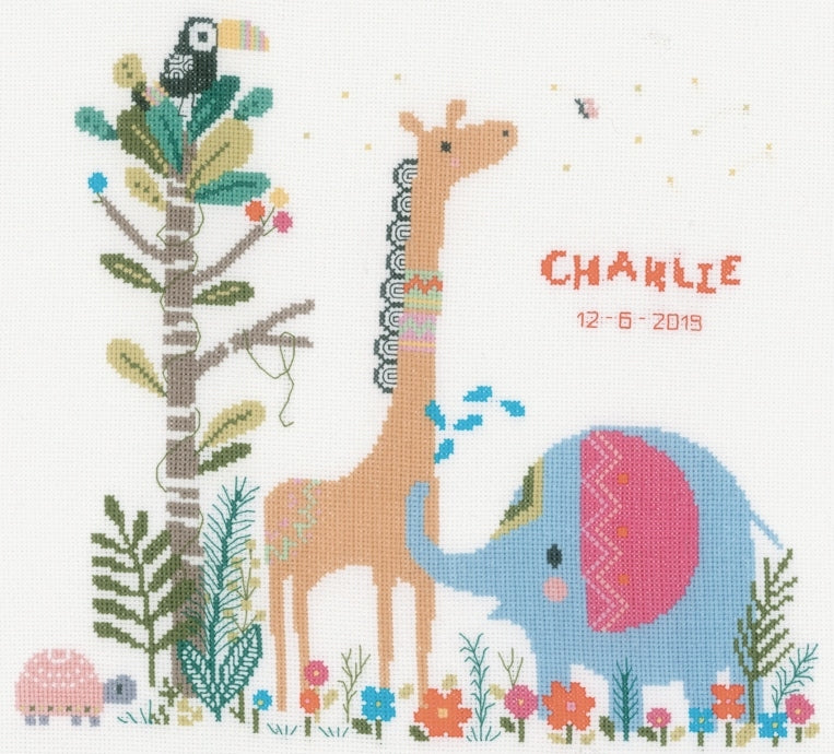 Birth Sampler / Baby Cross Stitch Kits – Sew Inspiring UK