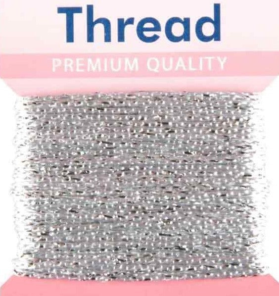 Silver Lurex Metallic Thread - Silver 10m -1002\13 – Sew Inspiring UK