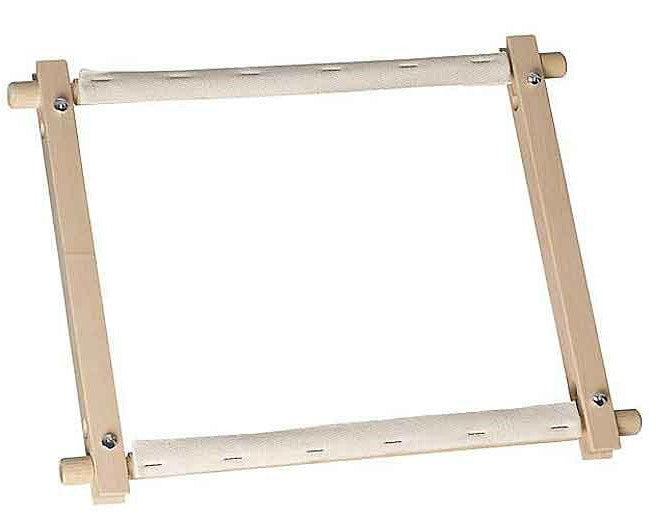 Tapestry Frame, Cross Stitch Embroidery Rotating Roller Frame 6" x 9 ...