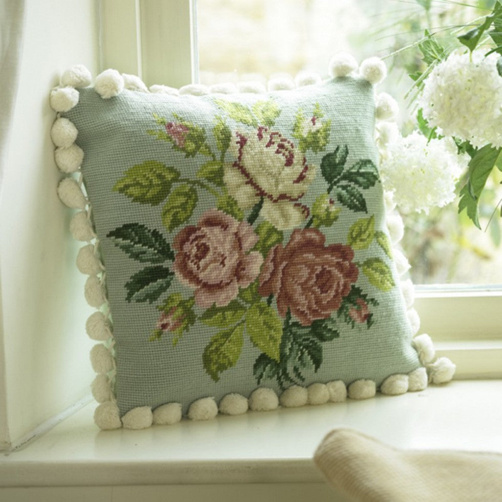 Tapestry Kit Needlepoint Kit, Rose Spray Twilleys 1607 – Sew Inspiring UK
