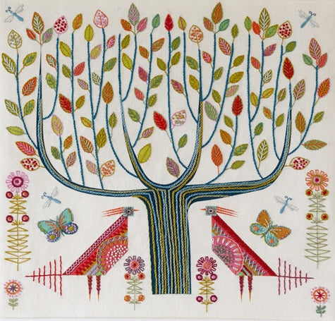 Tree Embroidery Kit, Nancy Nicholson – Sew Inspiring UK