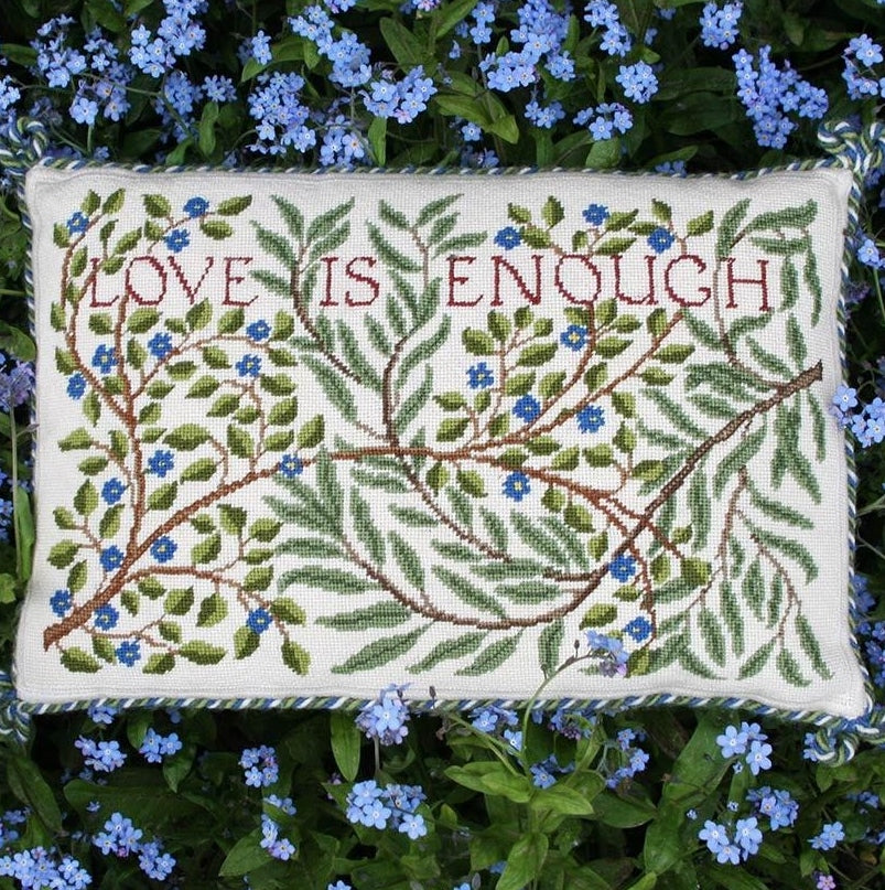 Beth Russell Needlepoint Tapestry Kit, William Morris Love is Enough ...